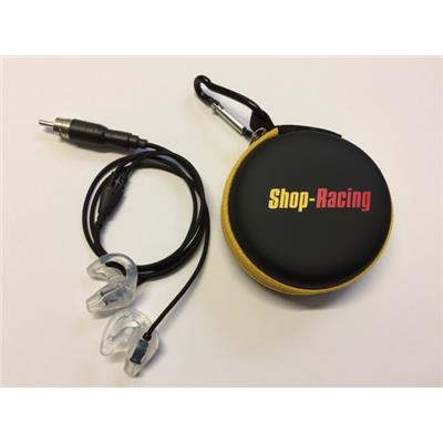Ecouteurs radio pré-moulés Confort de Shop-Racing - connecteur RCA ...